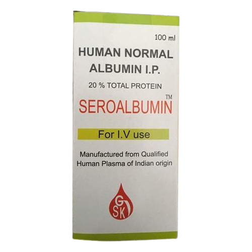 SEROALBUMIN Human Albumin 20.0% Solution for IV Infusion 100mL price in ...